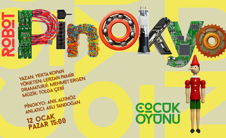 Robot Pinokyo İş Sanat'ta | İstiklal Caddesi Kültür Sanat