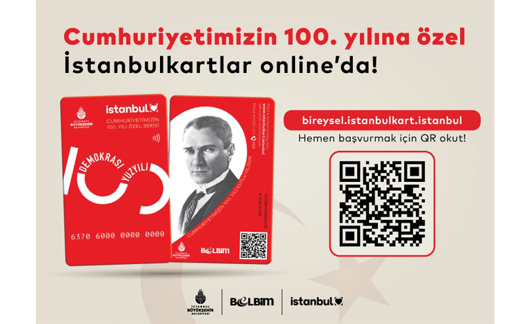 100. YILA ÖZEL İSTANBULKART | İstiklal Caddesi Kültür Sanat